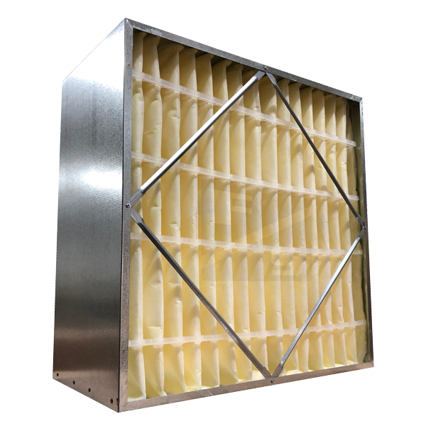 Super-Cell RP MERV 15 20x20x12 Rigid-Cell Air Filter Metal Frame, Full